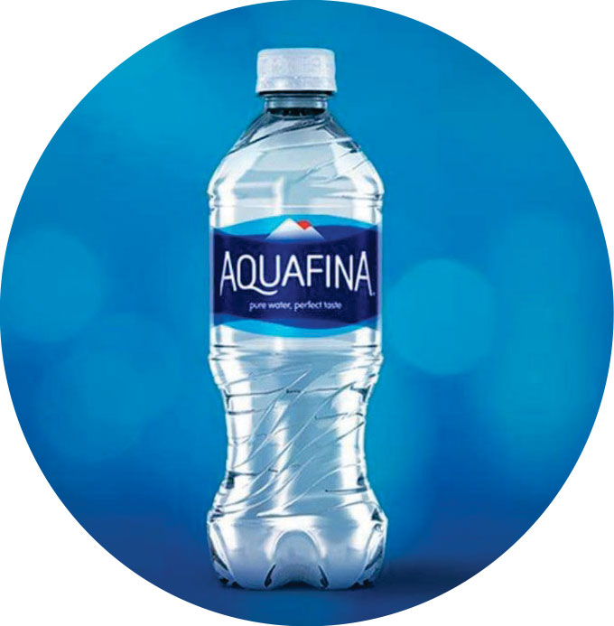 Về chúng tôi, Aquafina nhãn hiệu của thương hiệu Pepsico Suntory